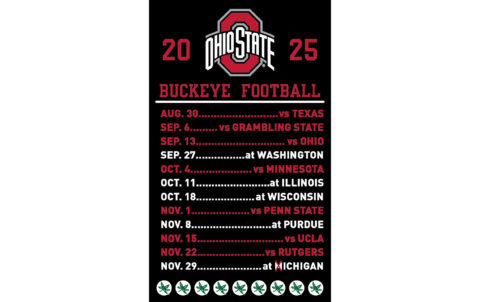 Ohio State Buckeyes Football Schedule 2025 | Gameday Grille and Patio